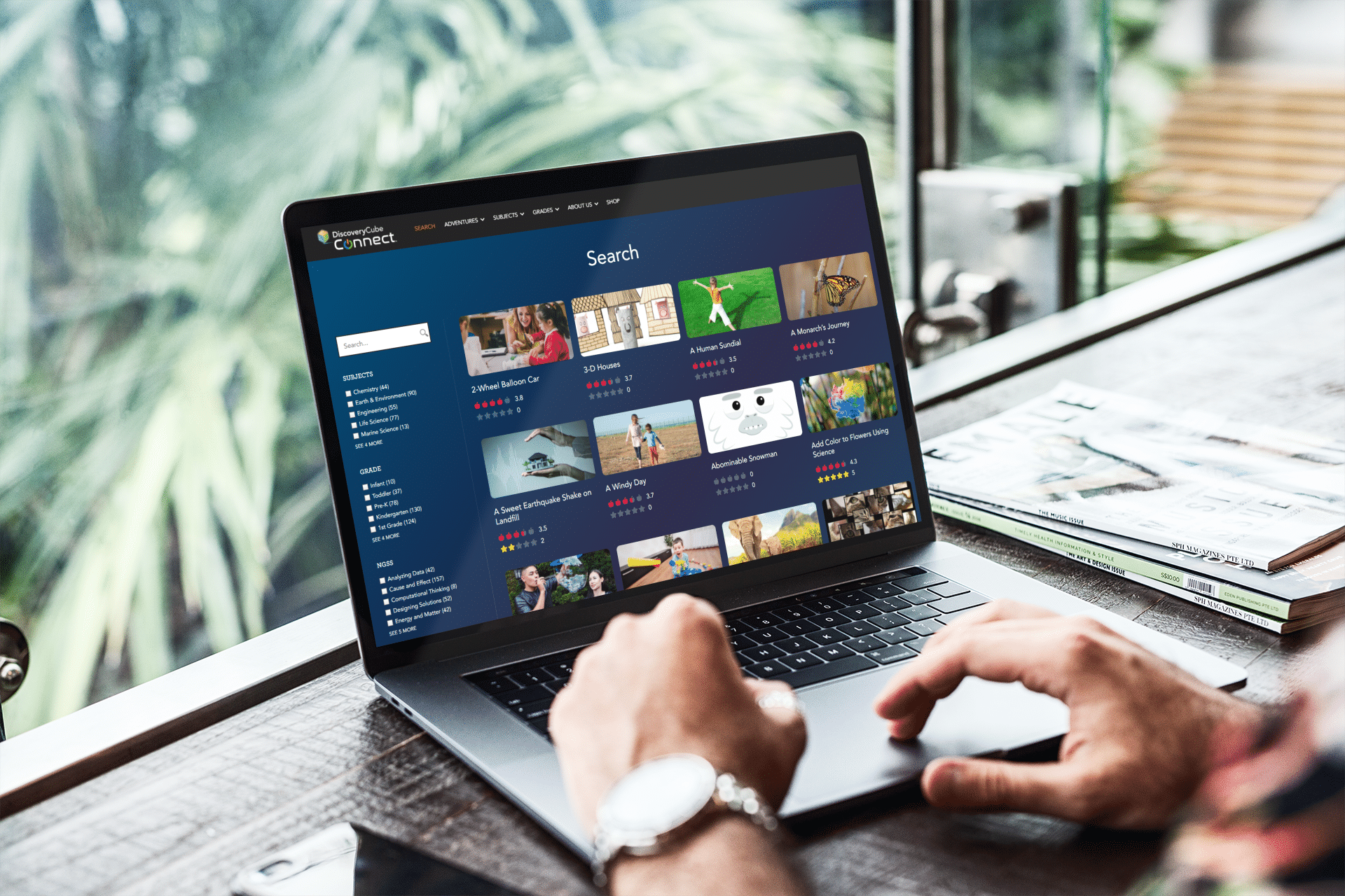 Building a Learning Platform for Discovery Cube Connect